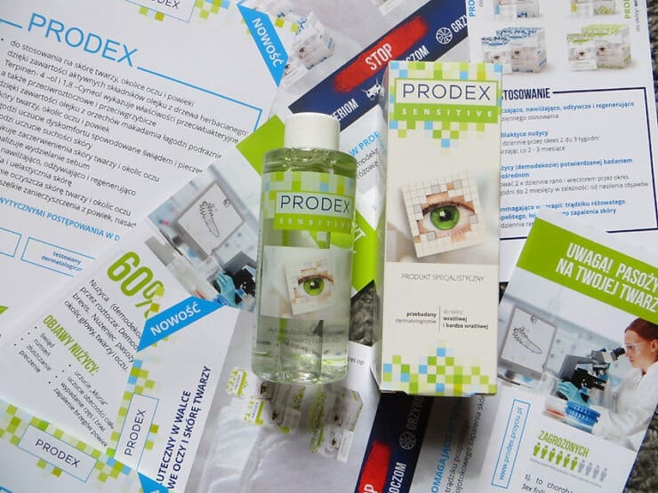 PRODEX – kliniczna troska o skórę twarzy i oczy – opinia i zastosowanie ...